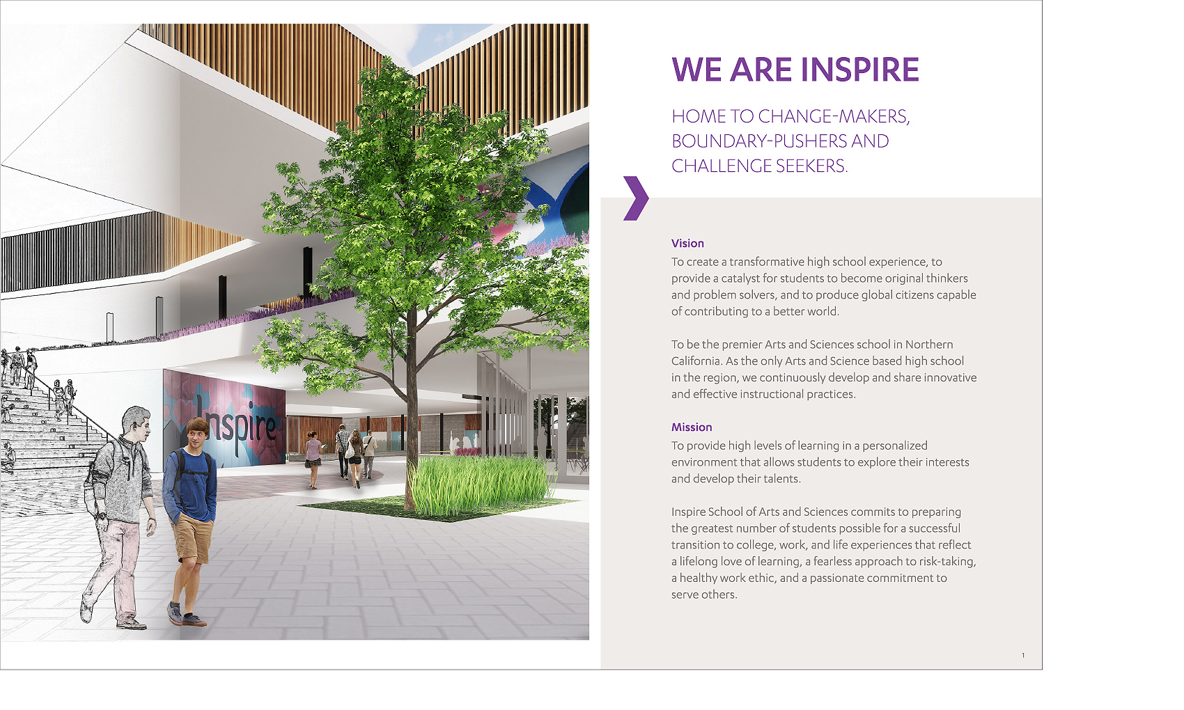 Inspire School of Arts and Sciences - Helen Duval Design